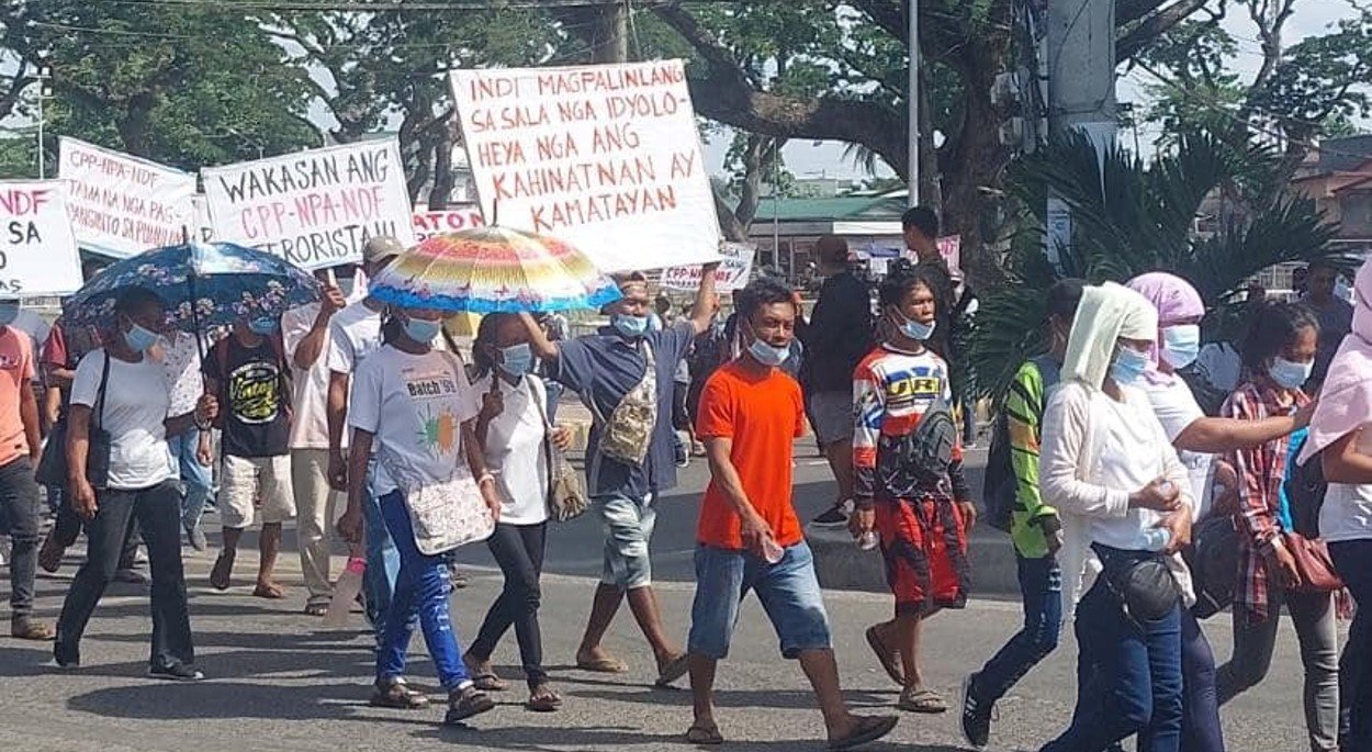 Indignation rallies marked NPA anniversary in Negros