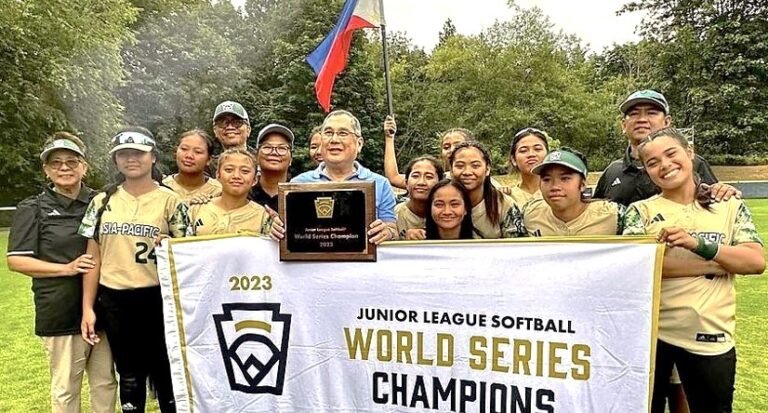Bago softbelles win Junior World Series championship