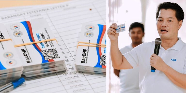 Albee, councilors lead distribution of BacCHP cards in Brgy. Estefania