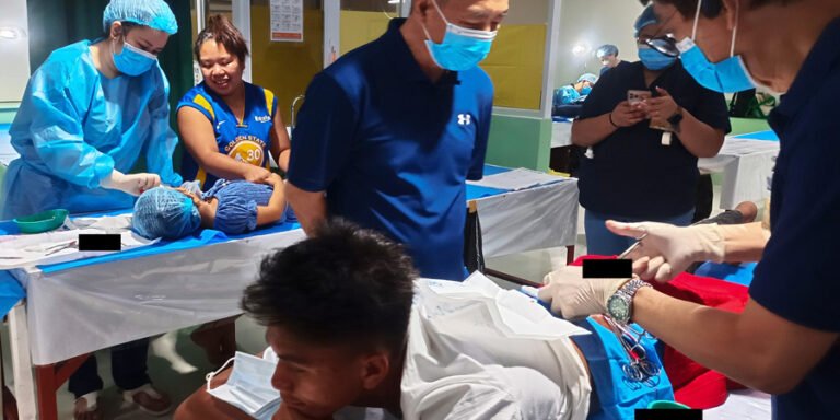 San Carlos, UST holding medical, surgical mission