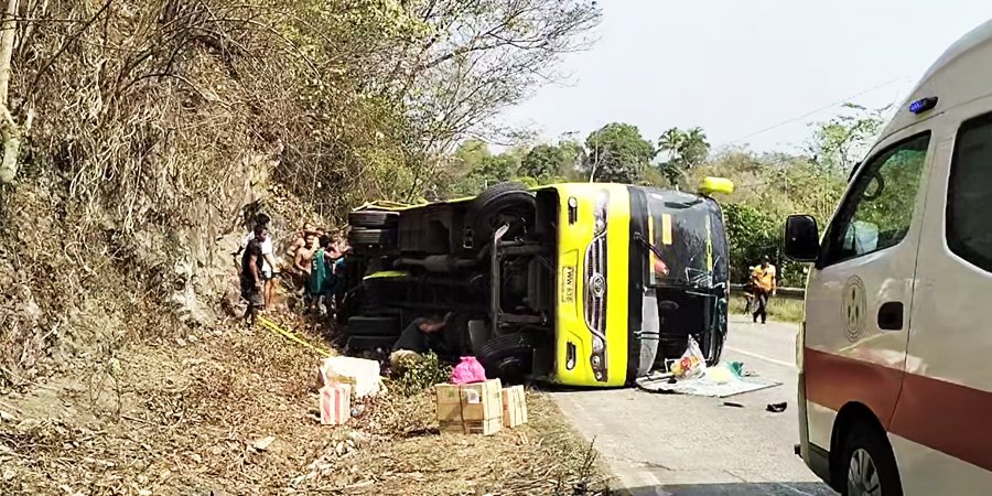 35 bus passengers hurt in Kabankalan accident