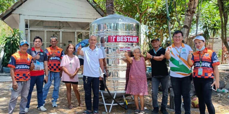 Bacolod turns over 17 tanks to 3 brgys; water rationing continues