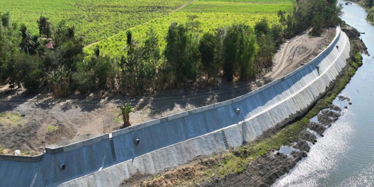 P99-M slope protection built on Binalbagan River: DPWH