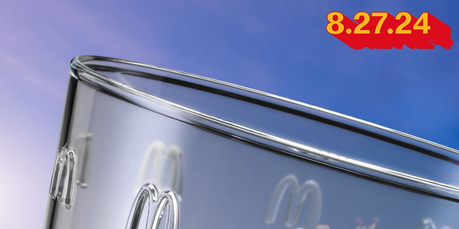 McDo releases new glass collection