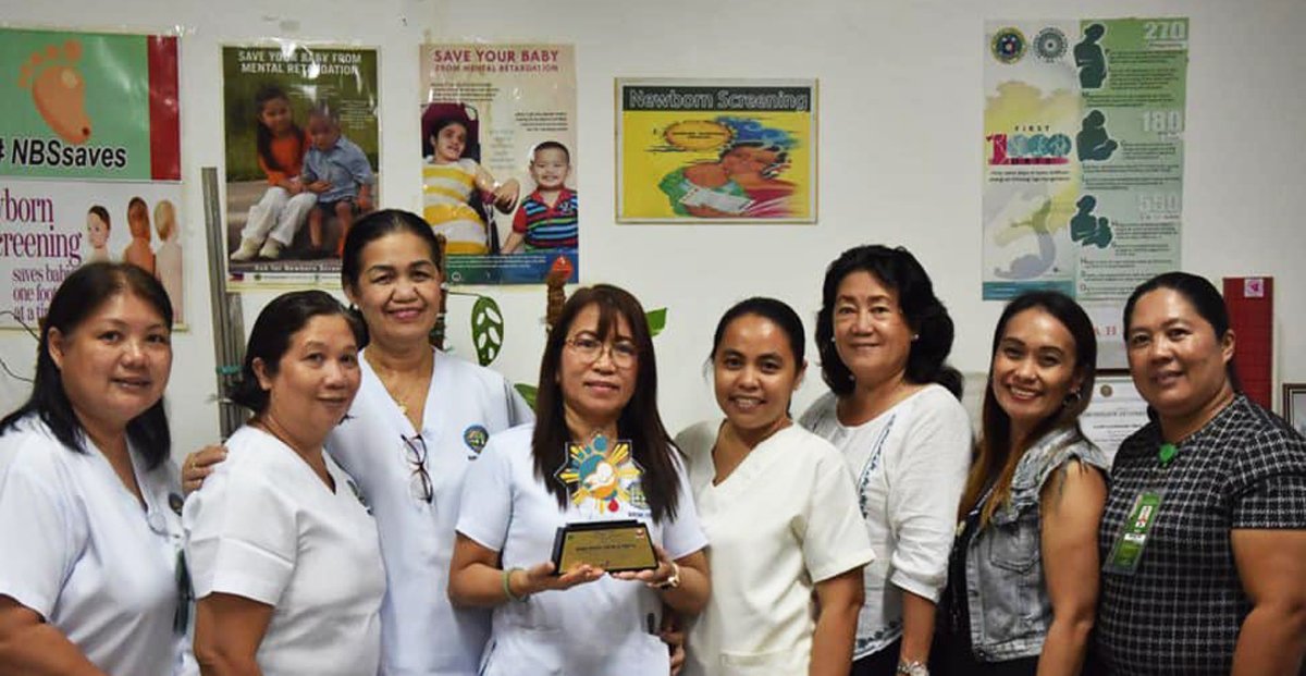 DOH commends NegOr hospital for newborn screening program