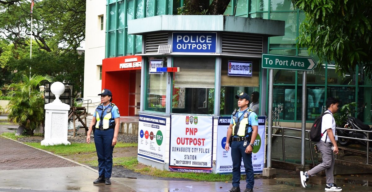 Dumaguete City police sets up 24/7 outposts