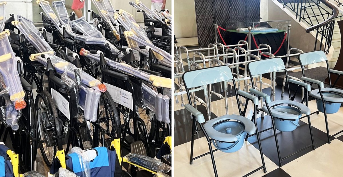 PWDs from Bacolod receive assistive devices, supplies