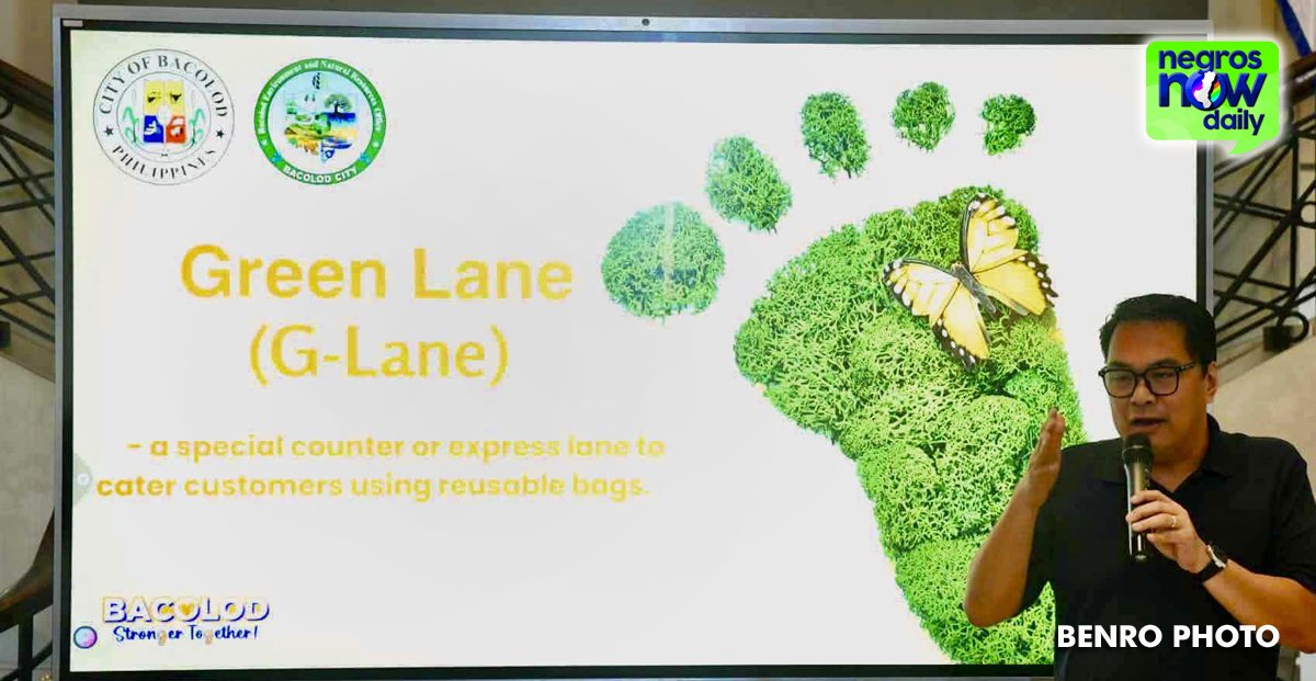 Bacolod pushes green lanes for shoppers with eco-bags