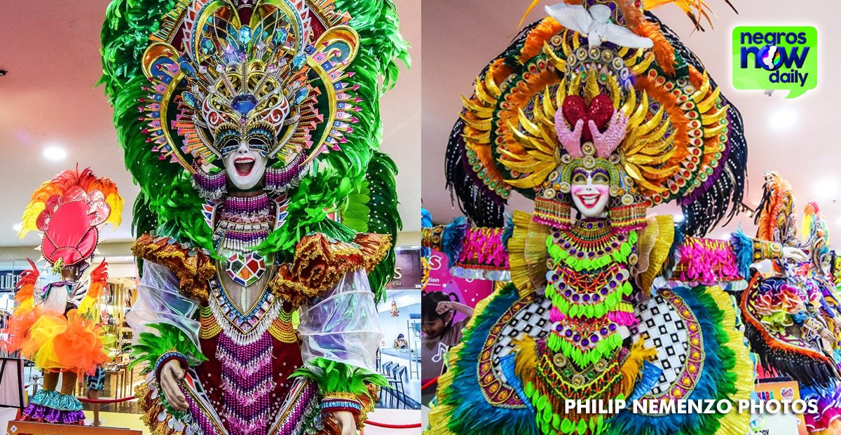10 brgys unveil costumes, masks in MassKara Preview
