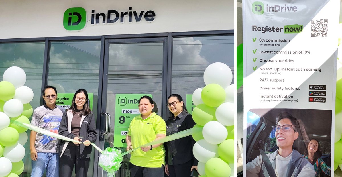 inDrive records strong growth in Bacolod, opens driver center