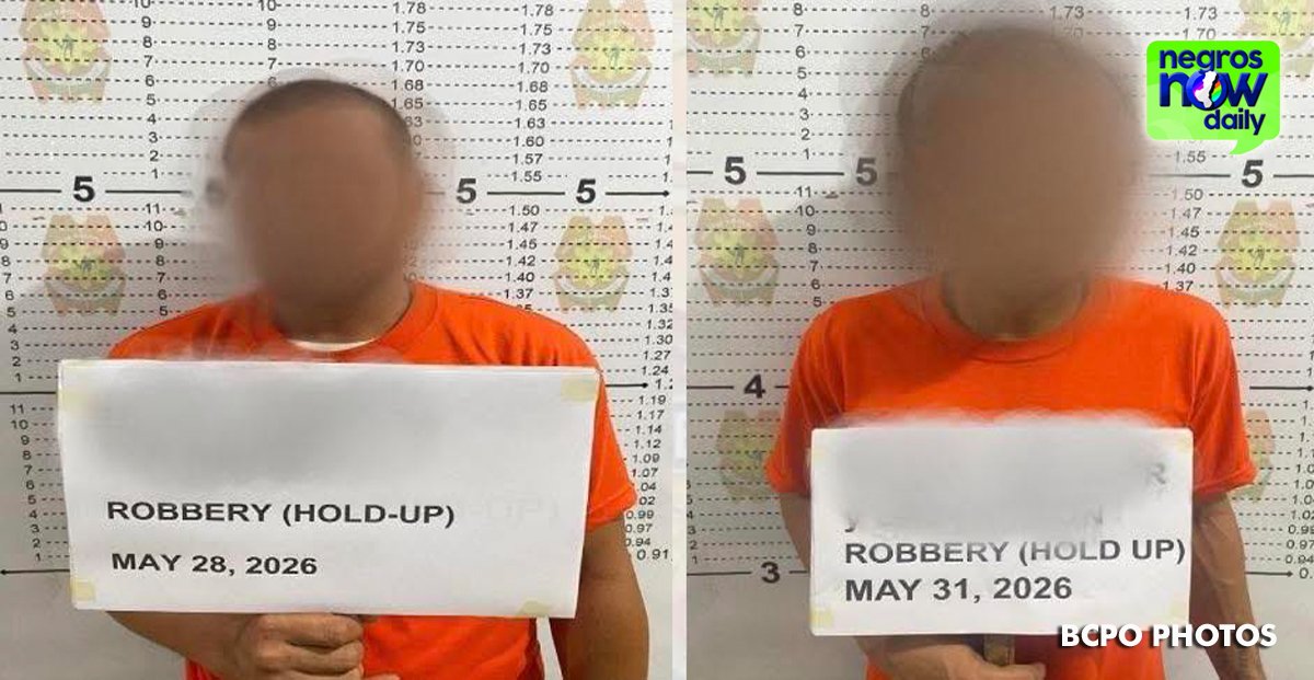 2 suspects in Bacolod robbery case nabbed